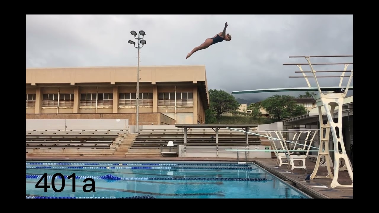 Lily Barrett 3 Meter Diving - YouTube