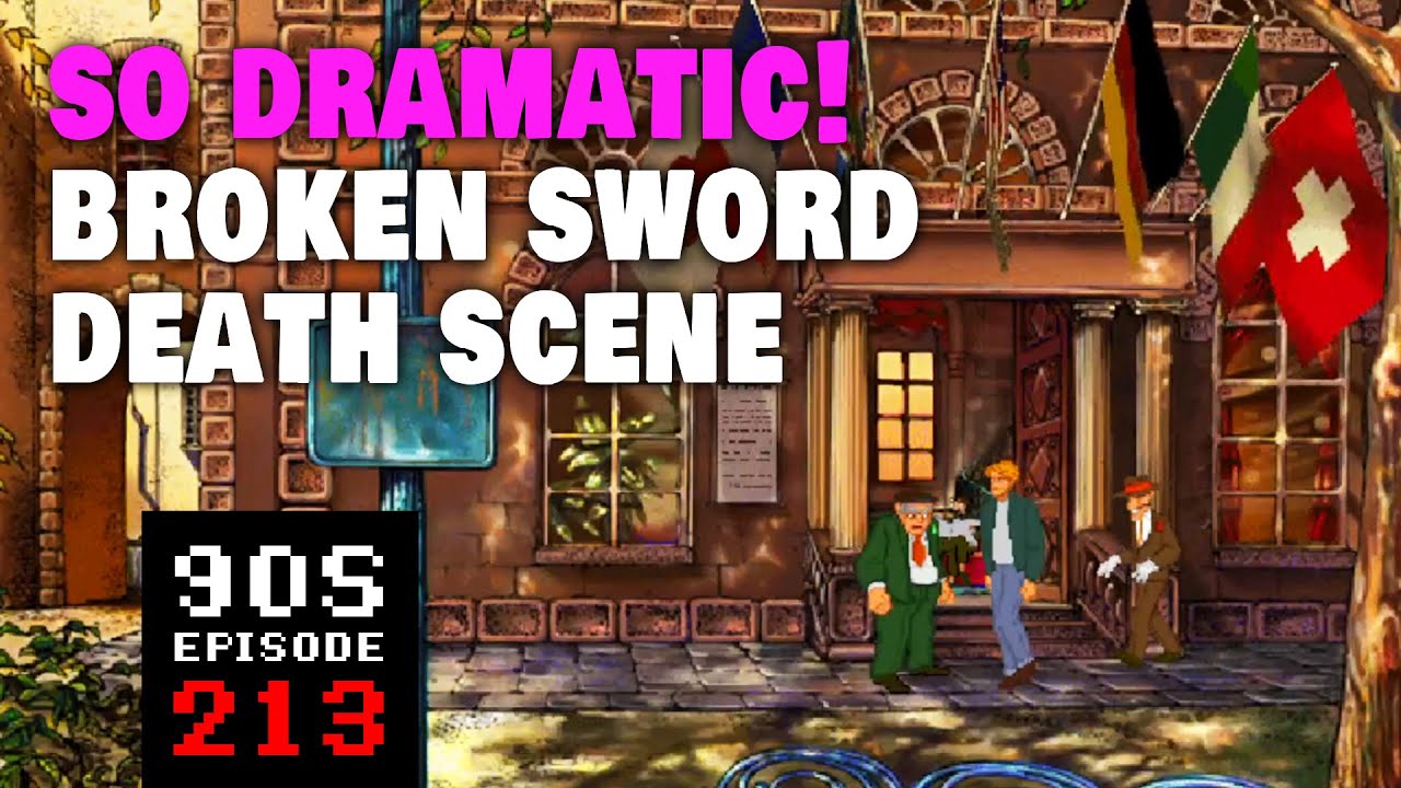 Broken Sword Death Scene // PC, 1996 - YouTube