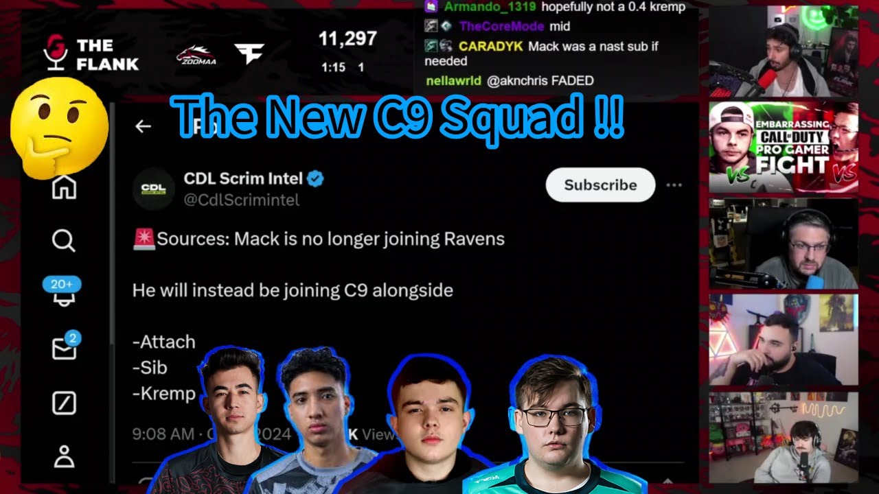 The Flank on C9 Roster !! - YouTube