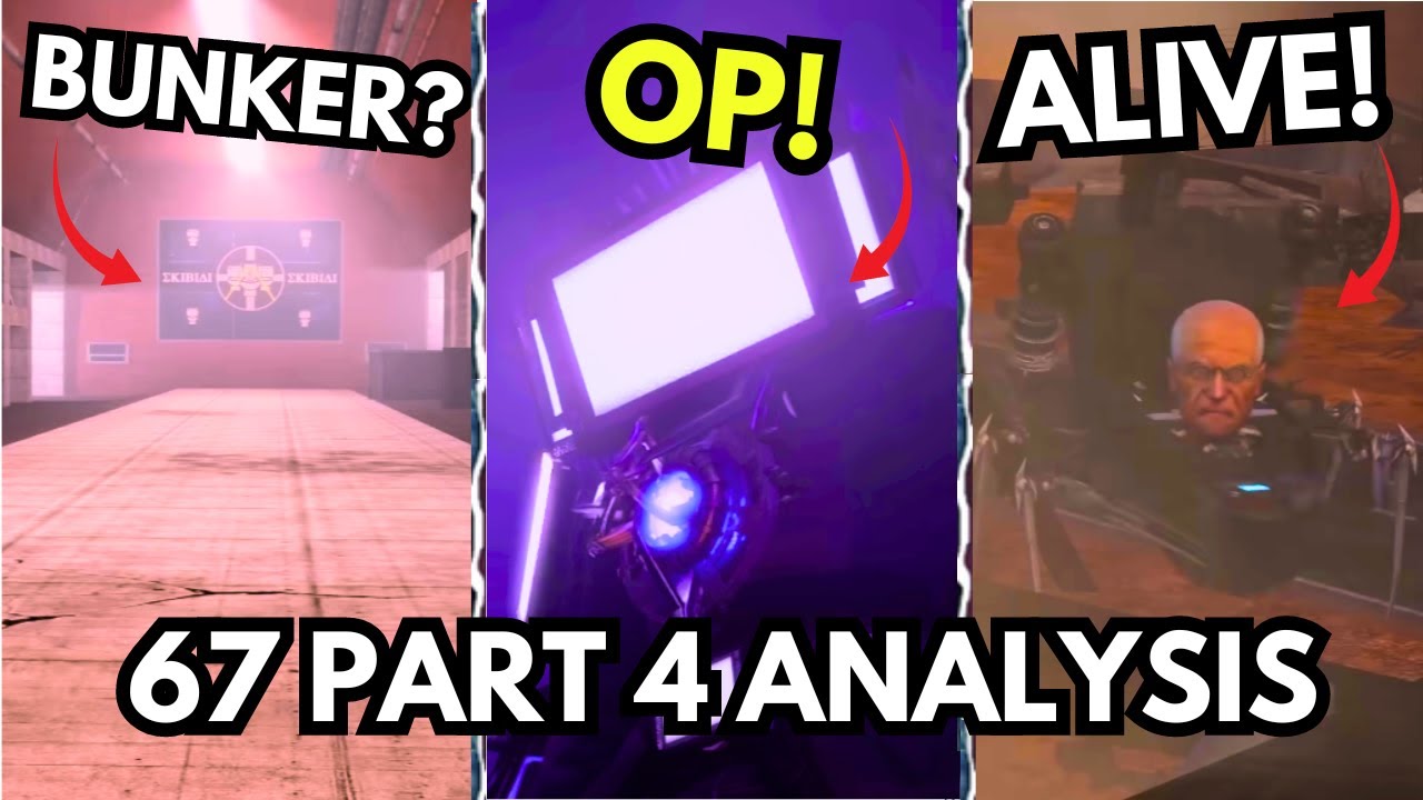 SKIBIDI BUNKER?! SCIENTIST TOILET ALIVE?! Episode 67 Part 4 SKIBIDI ...