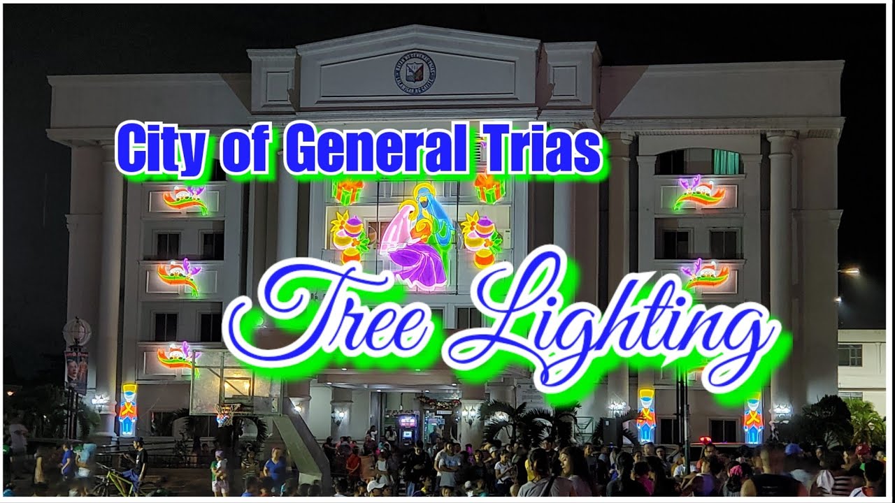 City of General Trias TREE LIGHTING - YouTube