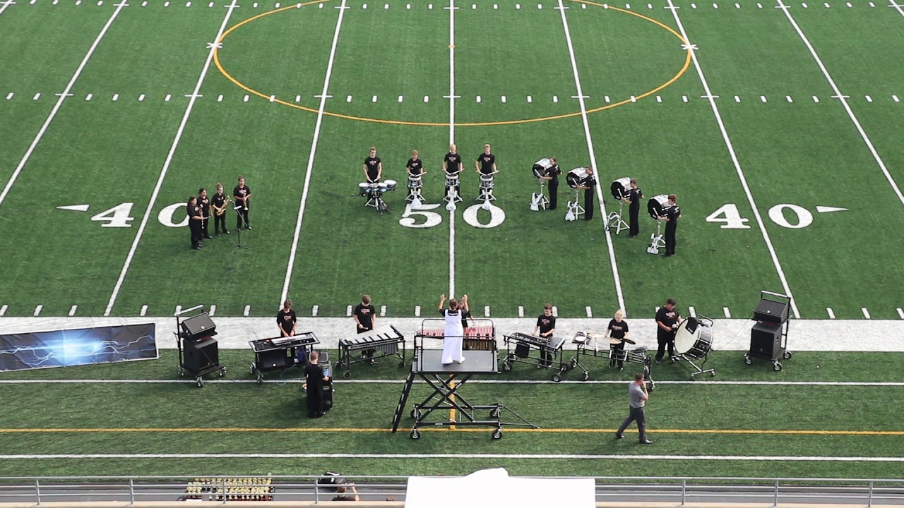 Pilot Point HS Drumline performance at Plano Drumline Contest 9/23/17 ...