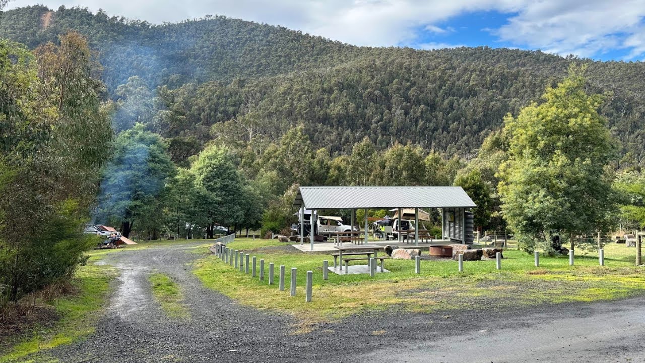 Meringtons Campground Vic High Country Camping - YouTube