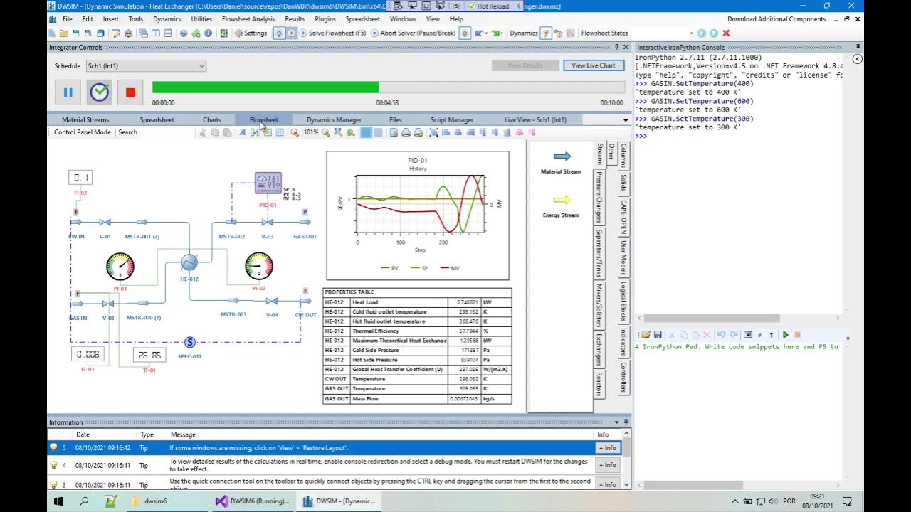 New In V670 Live View Dynamics Interactive Ironpython Console Youtube