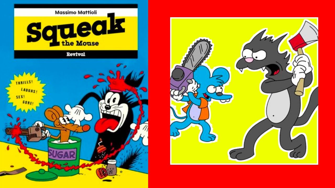 Is Squeak the Mouse REALLY Itchy and Scratchy? - YouTube