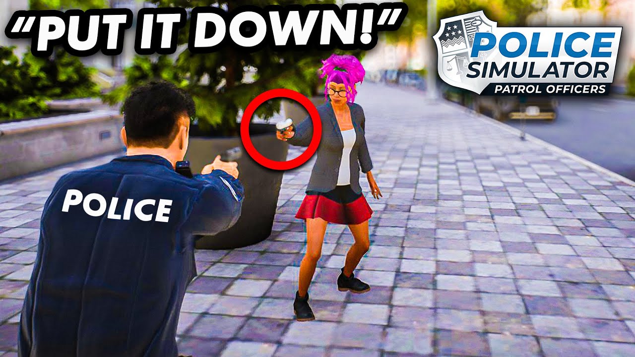 You Can Finally Use Your Weapons in Police Simulator! - YouTube