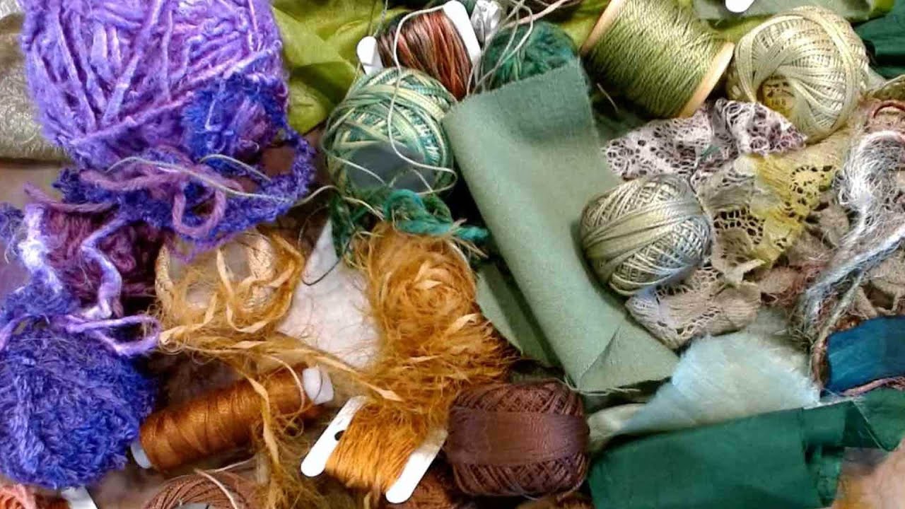 EASY Way to Start a SLOW STITCH Project for BEGINNERS - YouTube