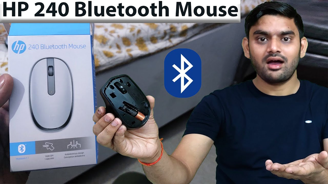 HP 240 Bluetooth Mouse | HP 240 Wireless Optical Mouse with Bluetooth ...
