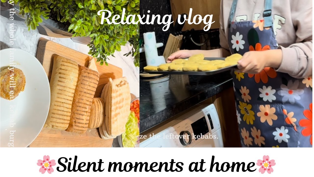 Relaxing vlog | silent cooking | slow living | cooking for family ...