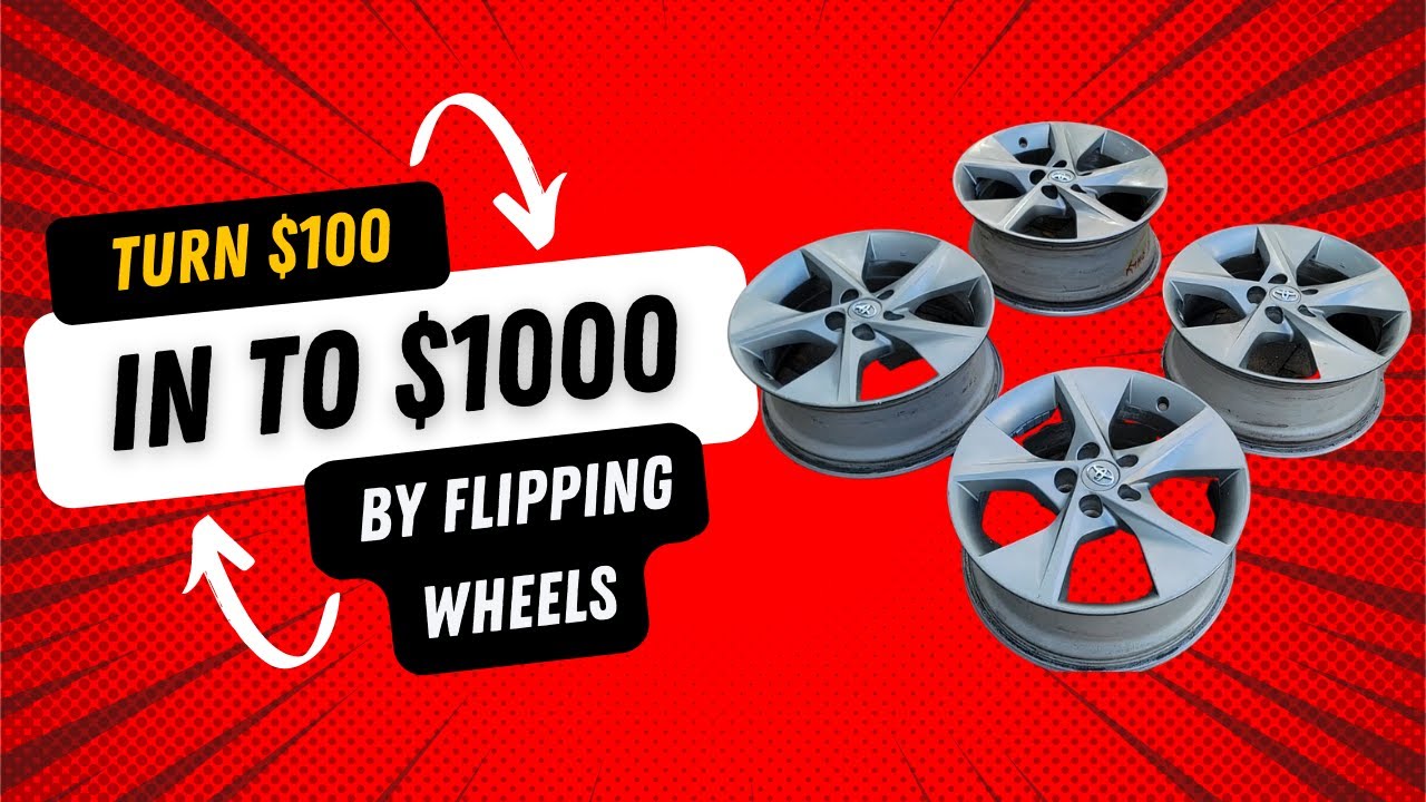 How To Turn $100 in to $1000 by Flipping Wheels - YouTube