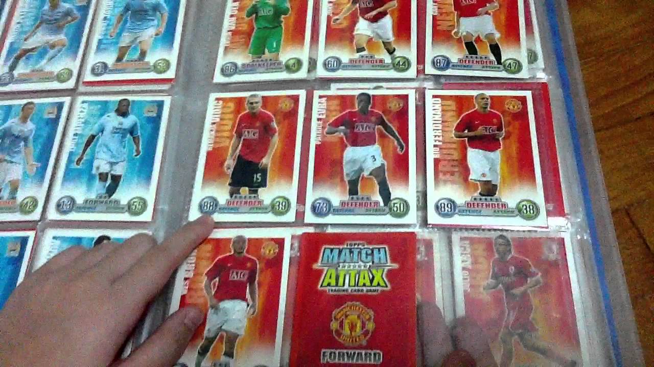 Match Attax Binder Review Very Rare Now! 07 08 season! Epic Collection ...
