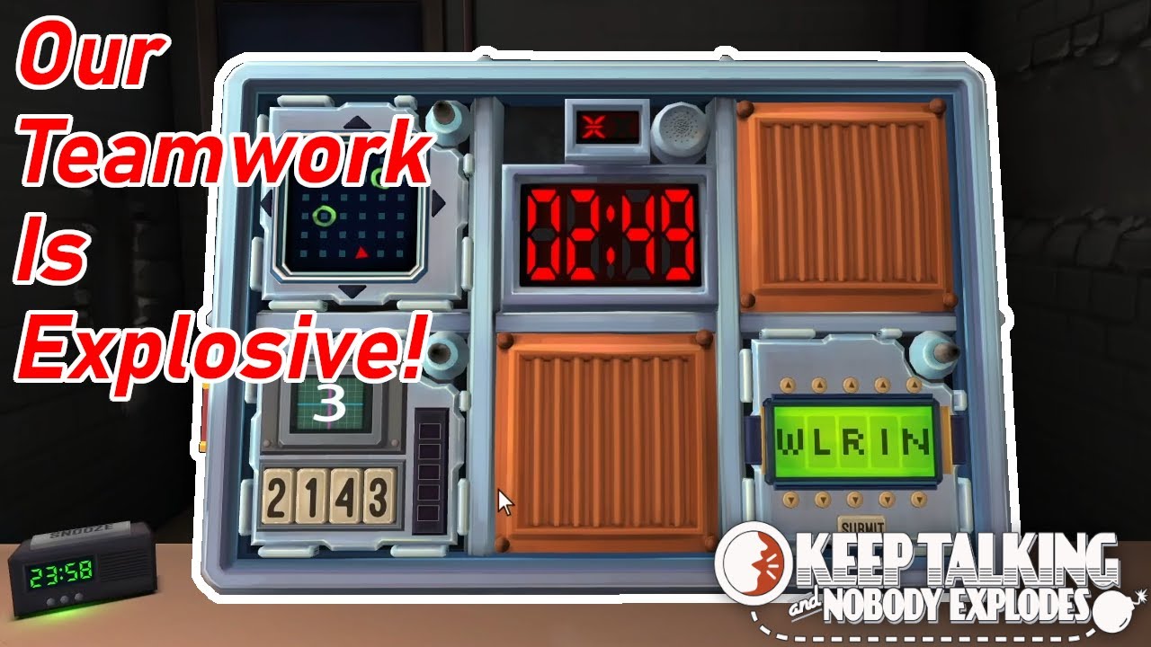Our Teamwork Is Explosive! | Keep Talking And Nobody Explodes - YouTube