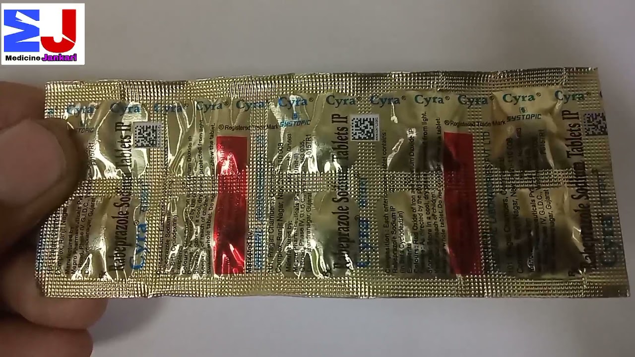 Cyra 20mg tablet | Rebeprazole 20mg Tablet | cyra tablet use Acidity ...