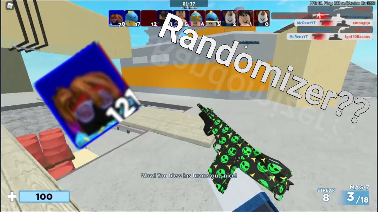 Randomizer 121 Mag 7 BEST GUN - YouTube