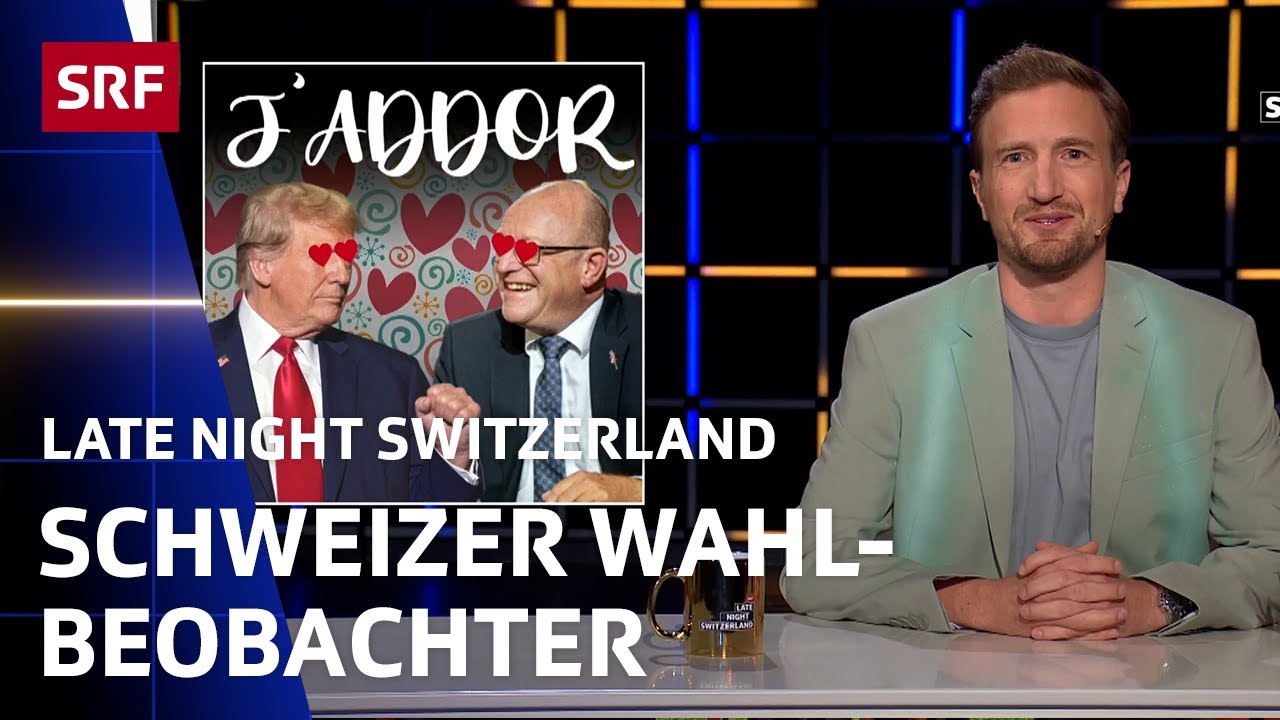 Schweizer Wahlbeobachter Jean-Luc Addor I Late Night Switzerland - YouTube