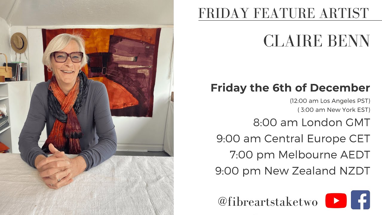 Friday Feature Artist - Claire Benn - YouTube