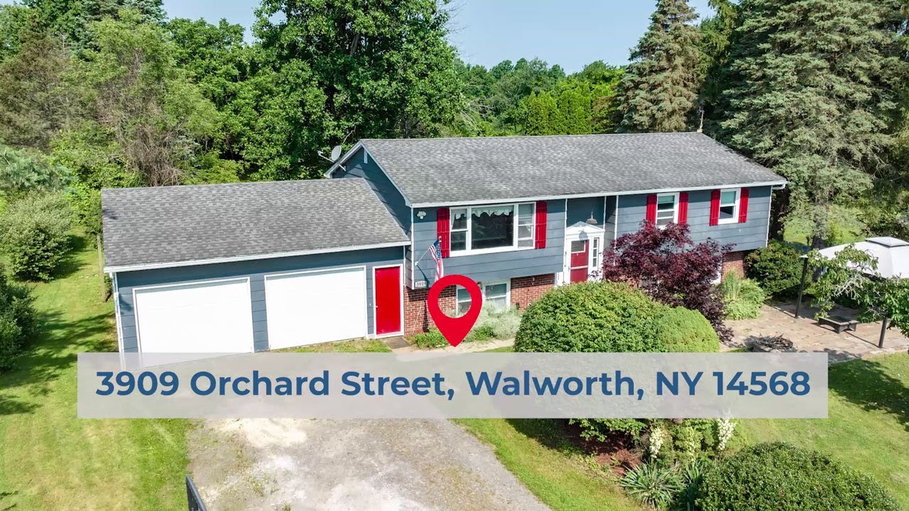 3909 Orchard Street, Walworth, NY 14568 - Video Tour by R3D Media - YouTube