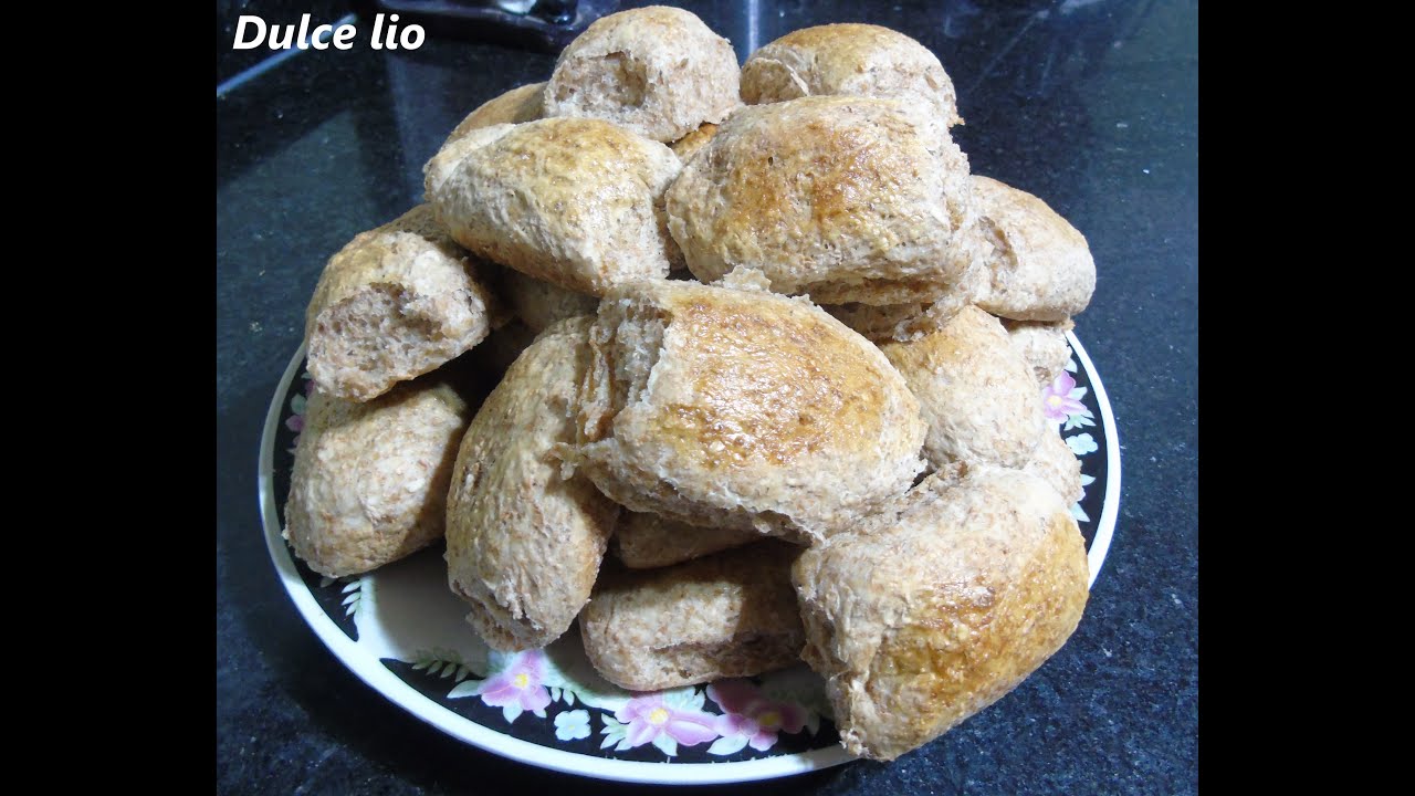 Como hacer pan de salvado de trigo, paso a paso, super fáciles de hacer ...