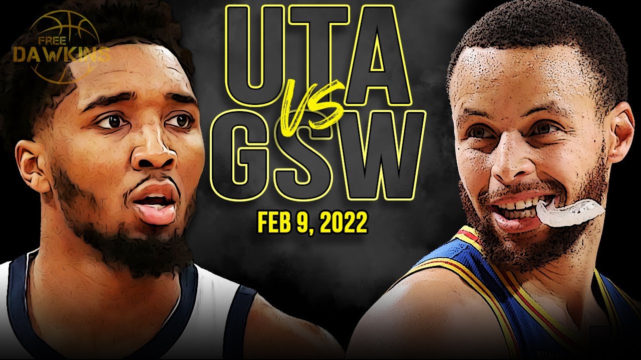 Golden State Warriors vs Utah Jazz Full Game Highlights | Feb 9, 2022 ...