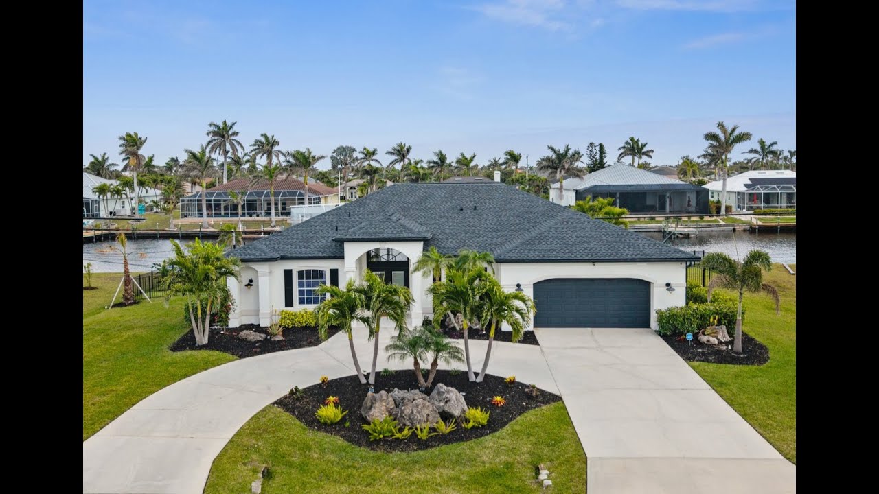 Inside a Fully Remodeled Cape Coral Home with Wide Canal Views near ...