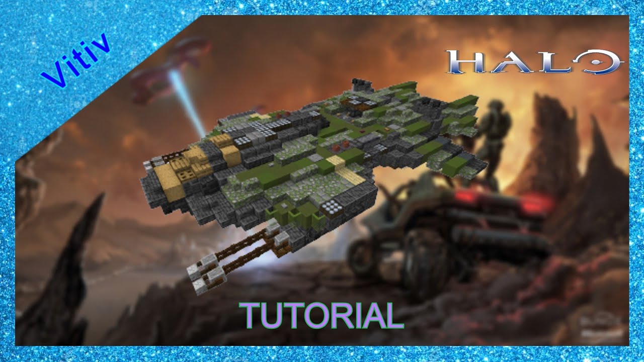 Halo AC-220 Vulture in Minecraft - 1:1 Scale - Tutorial - YouTube