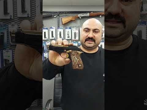 Silahçı Erhan usta'dan Cam parlak Meneviş Kaplama Beretta 7.65 parçalar Titanyum kaplama ,Cz75 B