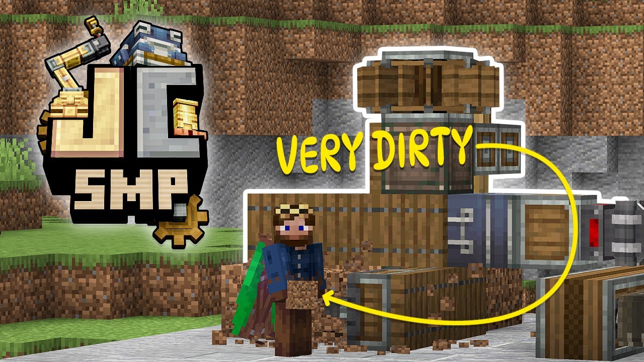 Just Create SMP EP20 I Made a Dirty Farm Using the Create Mod & New ...