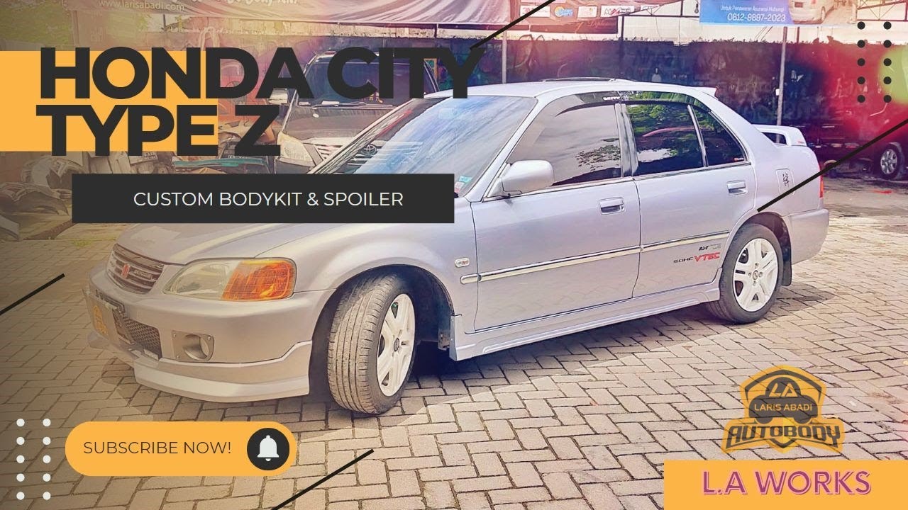 Modifikasi Bodykit dan Spoiler Honda City Type Z 2000 - YouTube