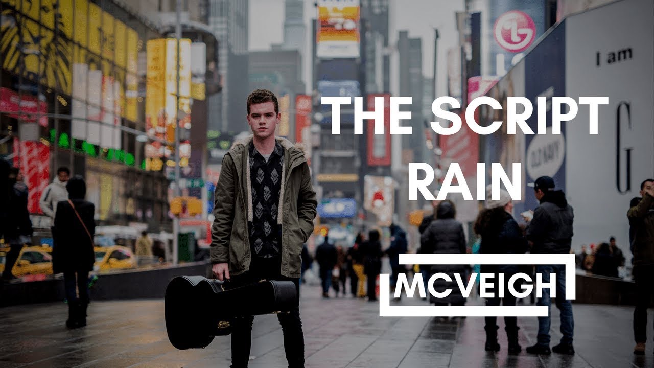 The Script - Rain | Cover | Joe McVeigh - YouTube