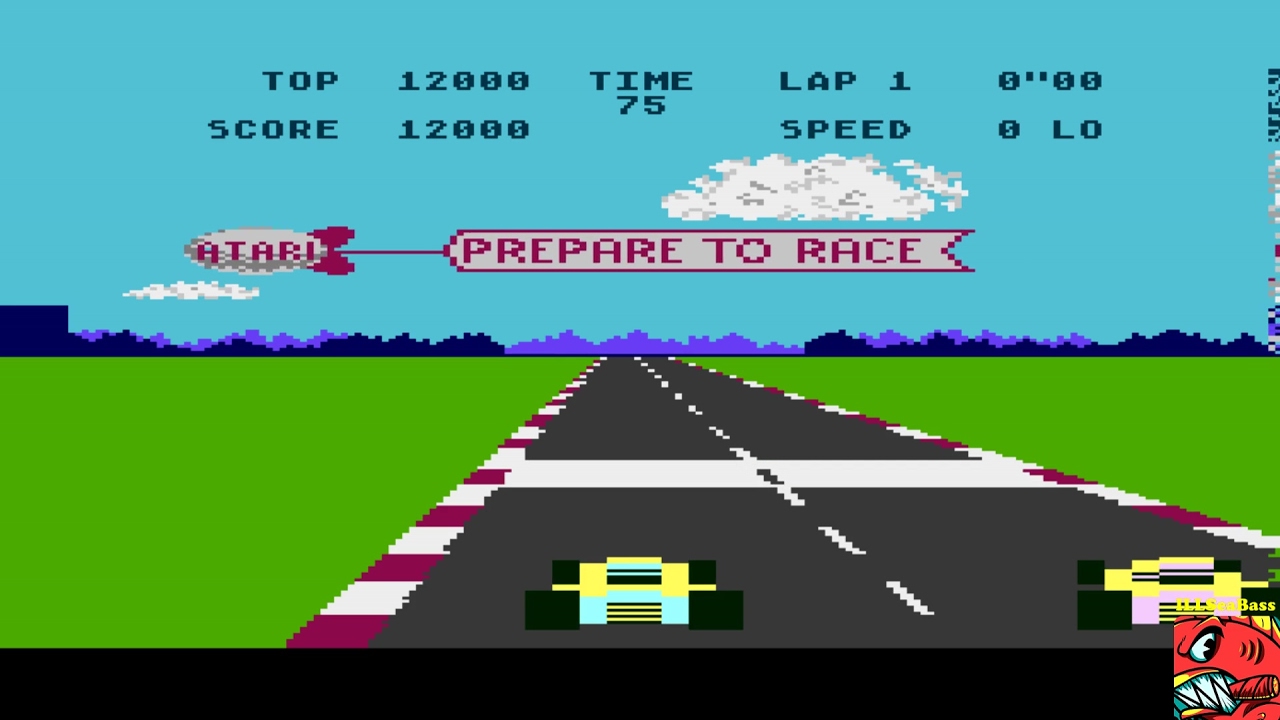 Pole Position [ATARI 8-BIT] 53,550 - YouTube