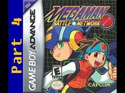 Mega Man Battle Network 1 - part 4 - Numberman, Gutsman, Fireman ...