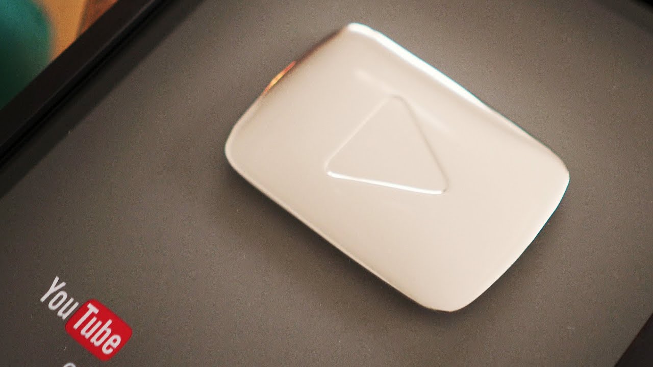 100,000 Subscribers - Unboxing Our Silver Play Button Reward - YouTube