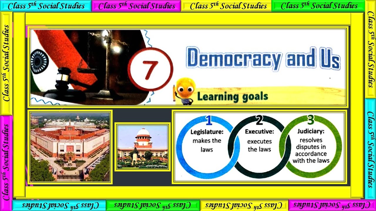 Class -5 Chapter - 7 Democracy and Us - YouTube