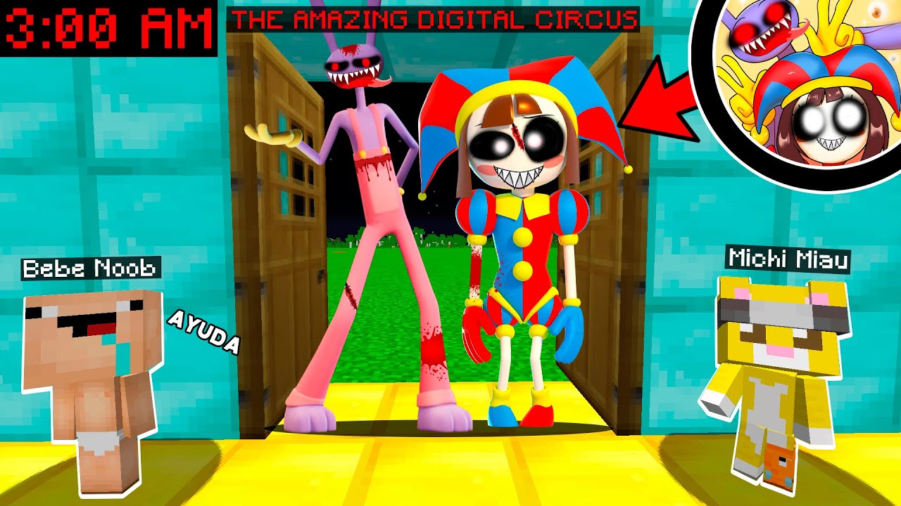¡NUNCA LE ABRAS LA PUERTA A THE AMAZING DIGITAL CIRCUS A LAS 3 AM EN ...