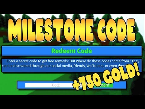 MILESTONE CODE in Build a Boat for Treasure ROBLOX - YouTube