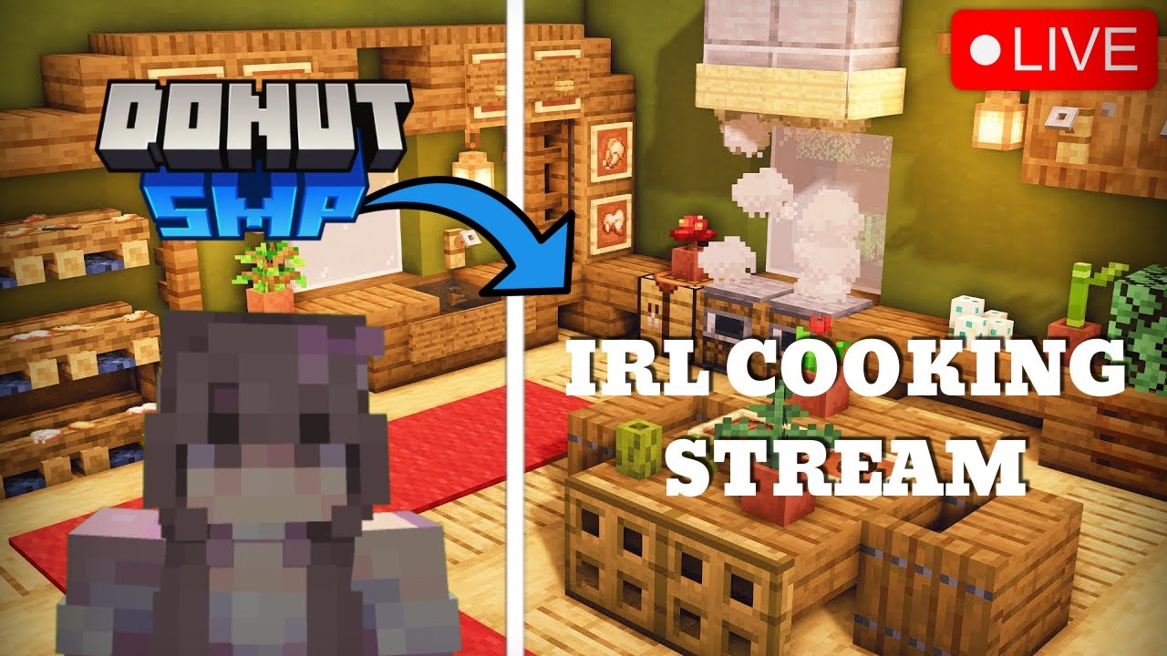 Donut Smp Streamer Try's Cooking (IRL STREAM) - YouTube