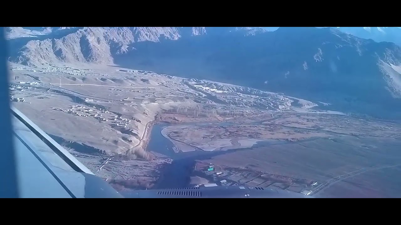 Landing Leh-Ladakh || KBR Airport || - YouTube