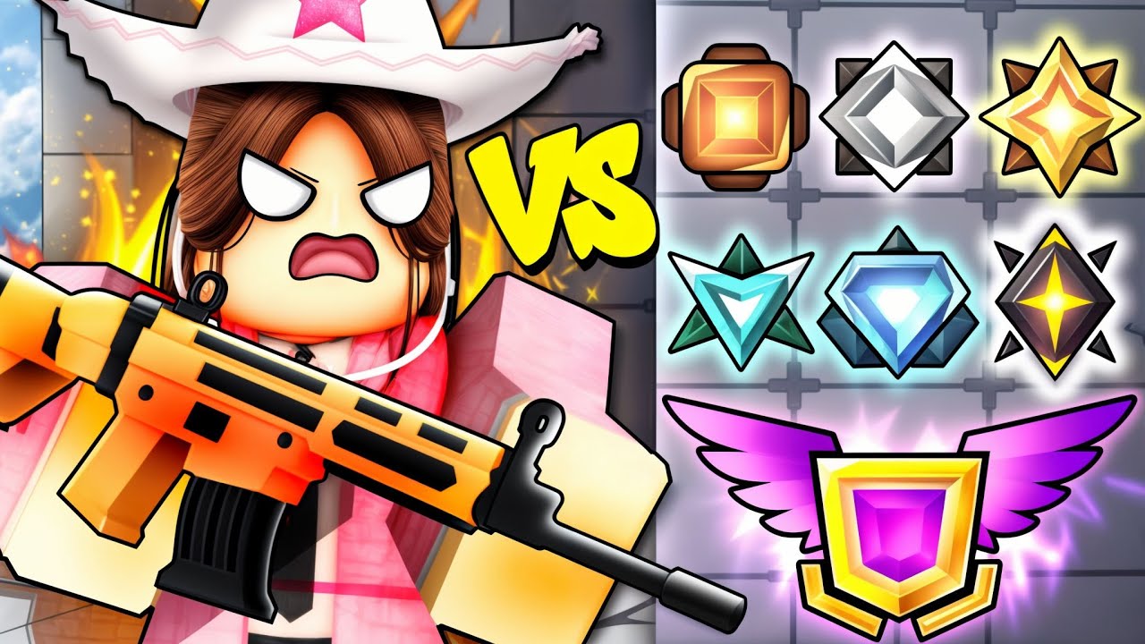 I 1v1ed Every RANK in Roblox Rivals - YouTube