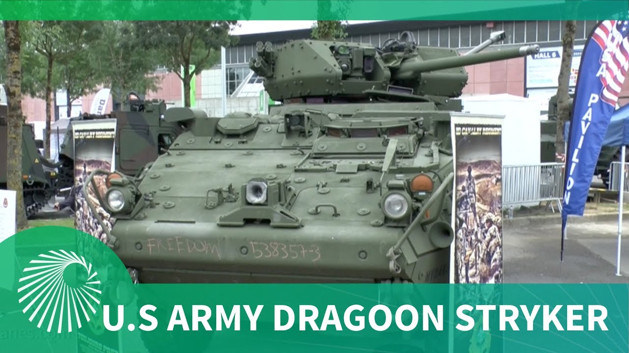 Latest US Army Stryker armed with 30 mm cannon in Kongsberg remote ...