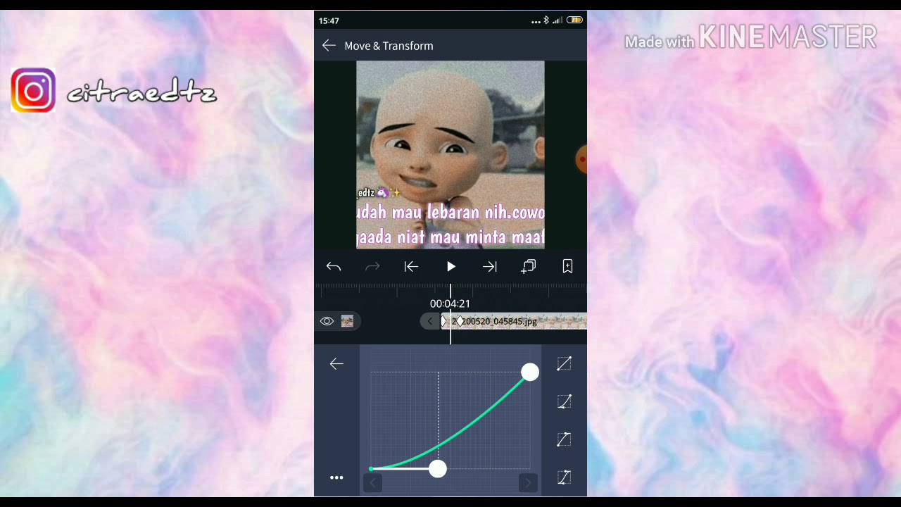Tutorial gelombang getar alight motion||rainbow alight motion||by:Citra - YouTube