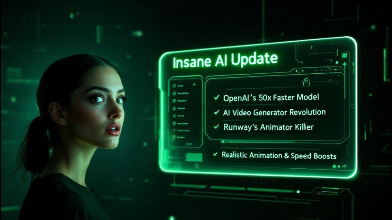 OpenAI’s New 50x Faster Model, Game-Changing AI Video Generator ...