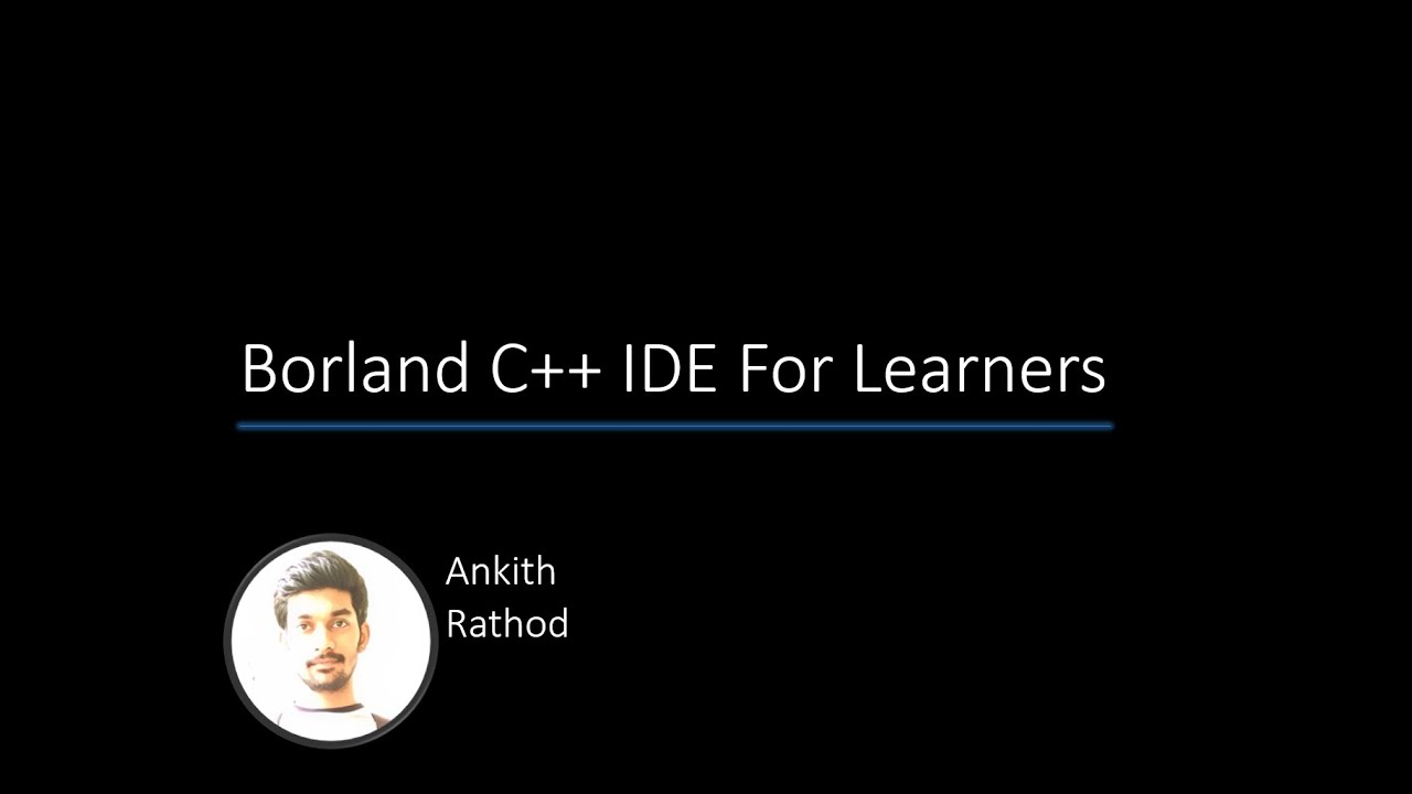 Borland C/C++ IDE For C beginners - YouTube