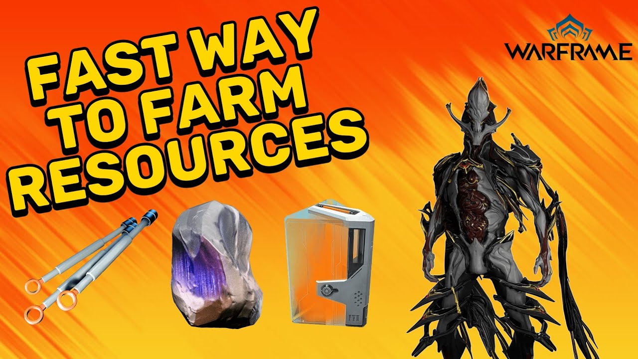 FAST Resource Farming! (Warframe) - YouTube