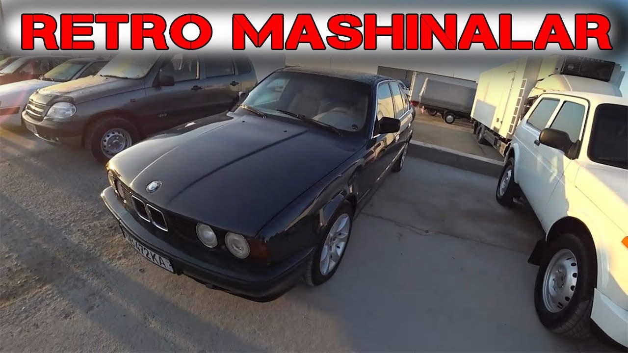 RETRO MASHINALAR NARXI XORAZM MASHINA BOZORI - YouTube