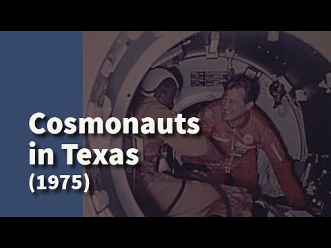Cosmonauts in Texas (1974) | Segment from ASTP Status Report, January 1975