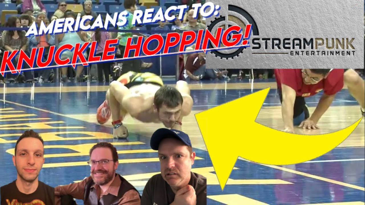 Americans React To: Knuckle Hopping! - YouTube