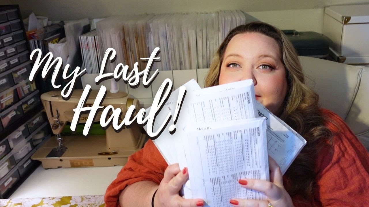 My Last Plus Size Big 4 Pattern Haul - YouTube