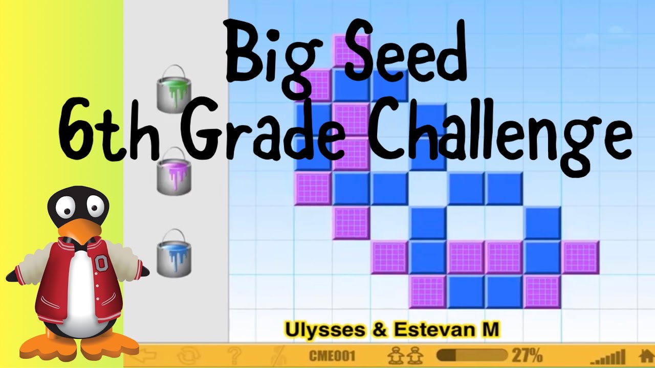 Big Seed - 6th Grade ST Math Challenge - YouTube