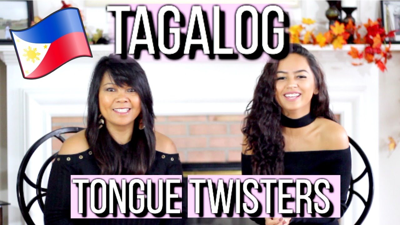 FILIPINO/TAGALOG TONGUE TWISTERS - YouTube
