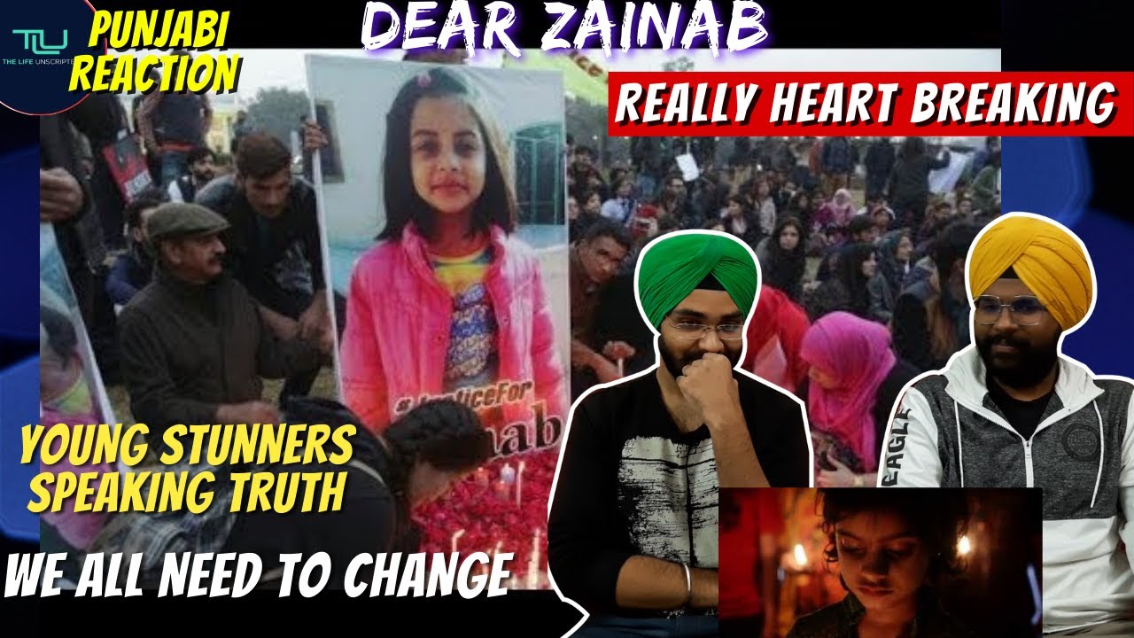 INDIAN PUNJABI MUNDE REACTING TO Dear Zainab - Young Stunners | Talha ...